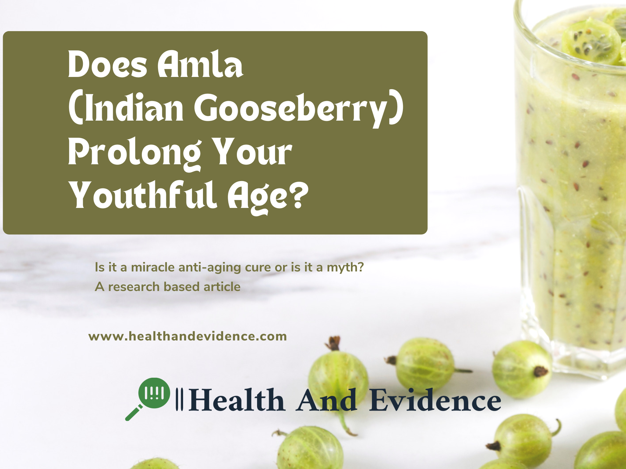 Amla Prolongs Your Youthful Age – A Myth? - Health and Evidence